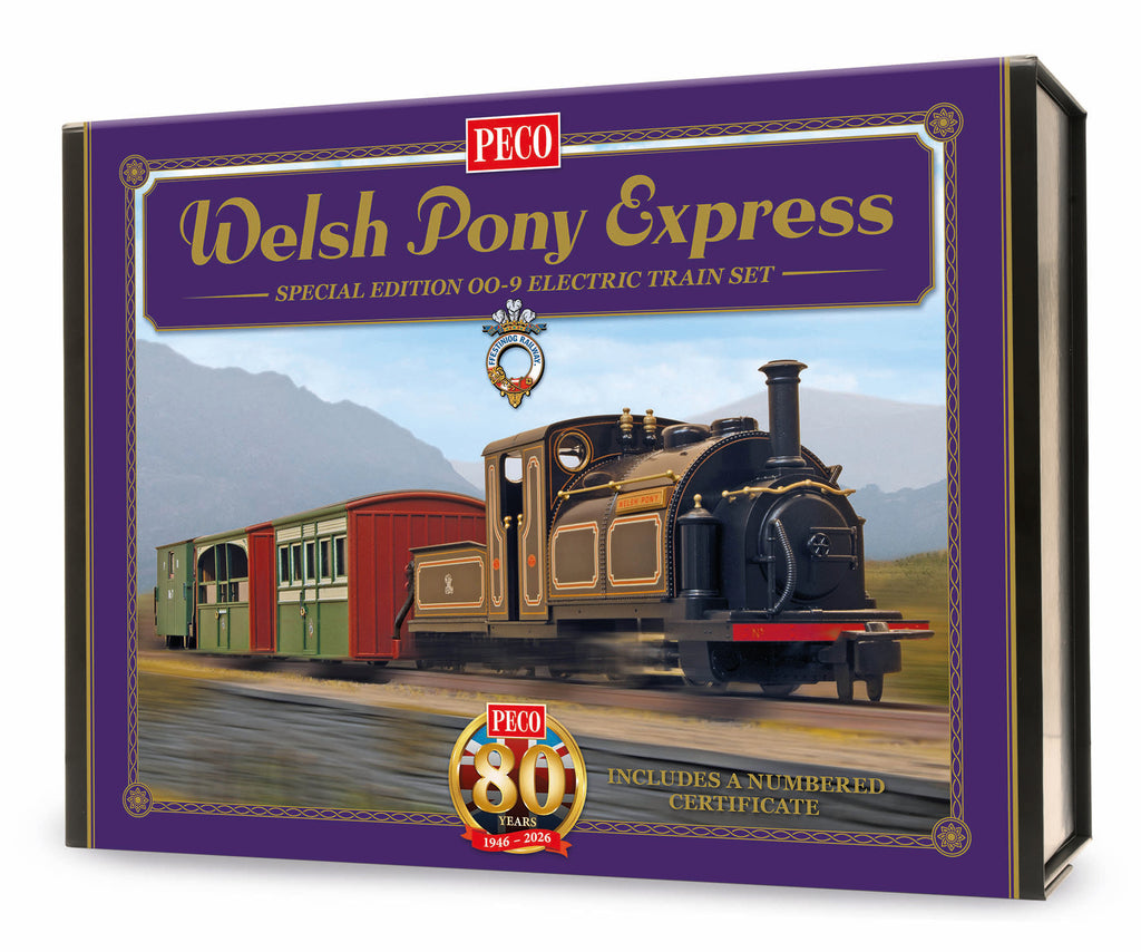 Peco Special Edition 009 Gauge Welsh Pony Express Train Set – Malcs Models