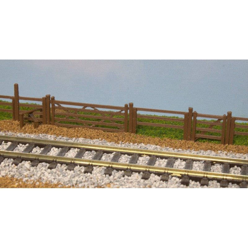 West Hill Wagon Works TT Gauge TT:120 Wooden Gates (2) And Stile - Bro ...