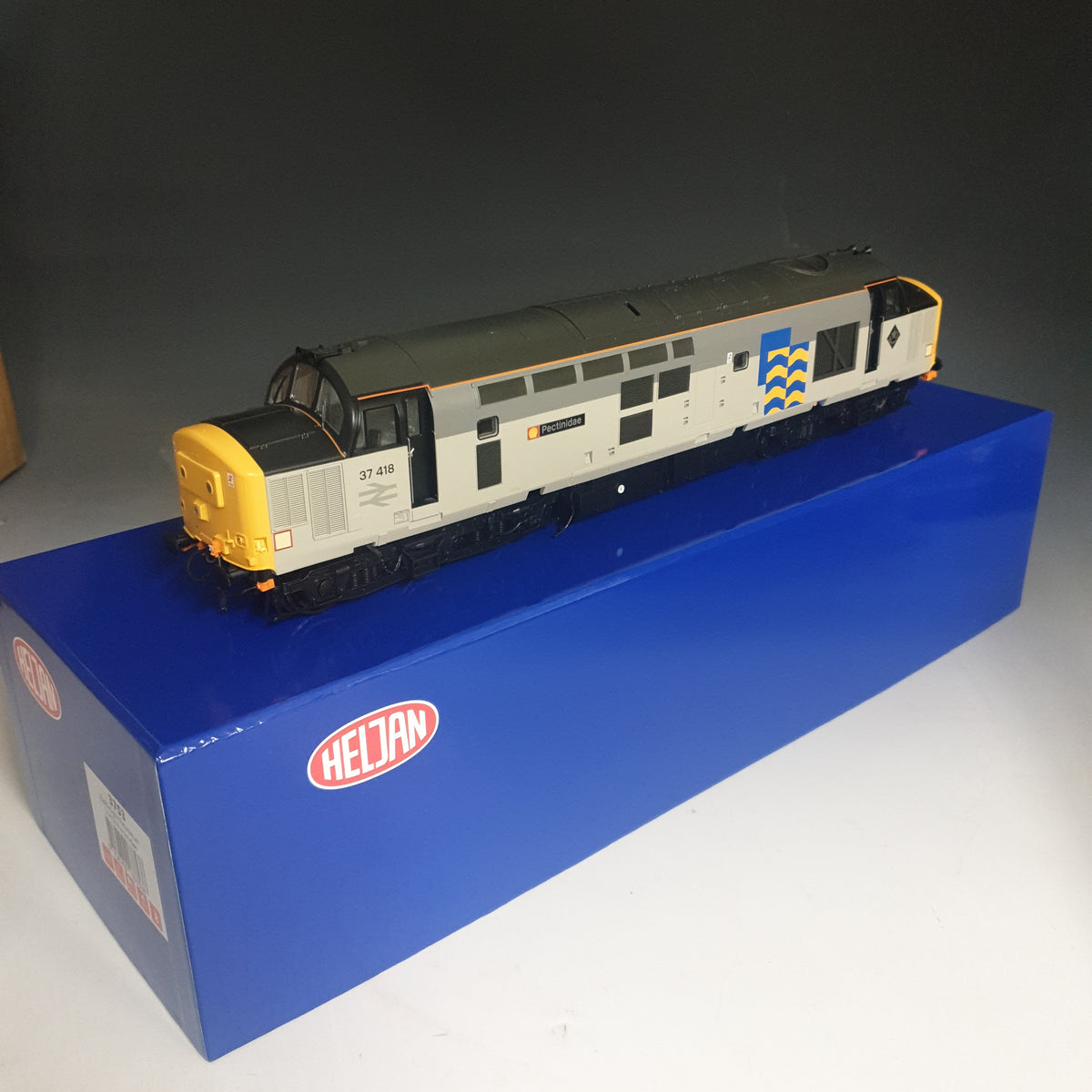 Heljan O Gauge Class 37 418 'Pectinidae' Railfreight Petroleum – Malcs ...