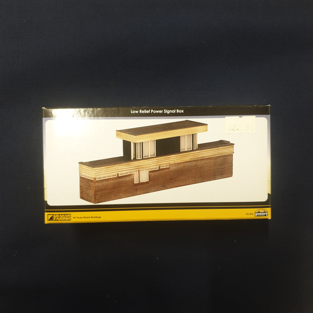 Scenecraft N Gauge Low Relief Power Signal Box – Malcs Models