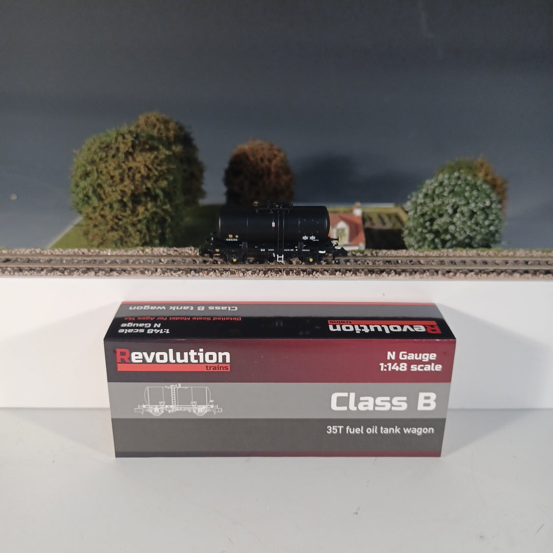 Revolution Trains N35TB-103B Black Class B Tank ADB999073 – Malcs Models