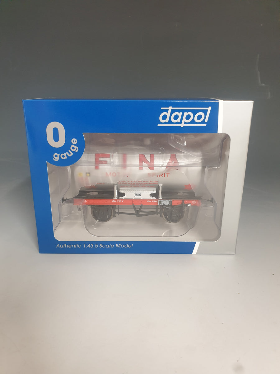 Dapol O Gauge *14T Anchor Mounted Class A Tank Wagon Fina 155 – Malcs ...