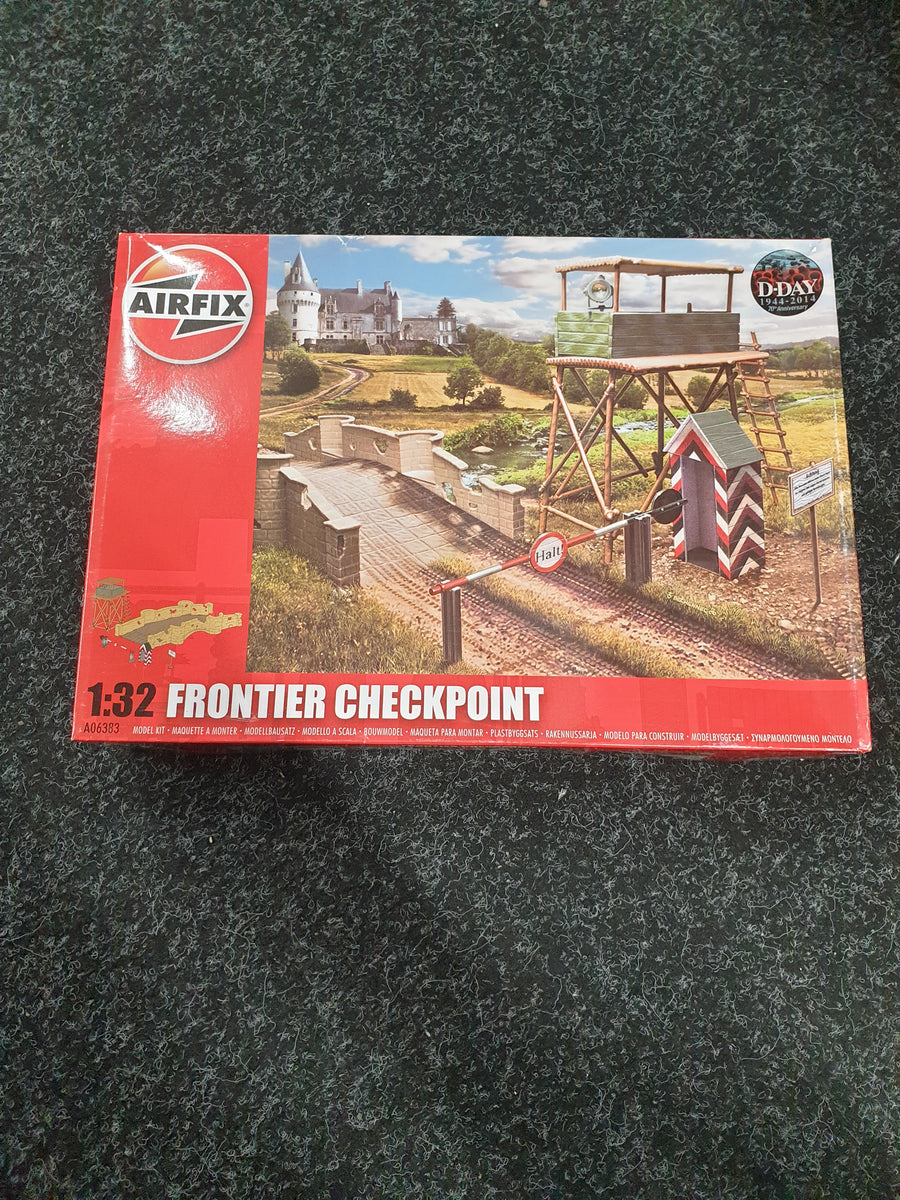 Airfix 1/32nd Scale Frontier checkpoint (To Be Discontinued) – Malcs Models