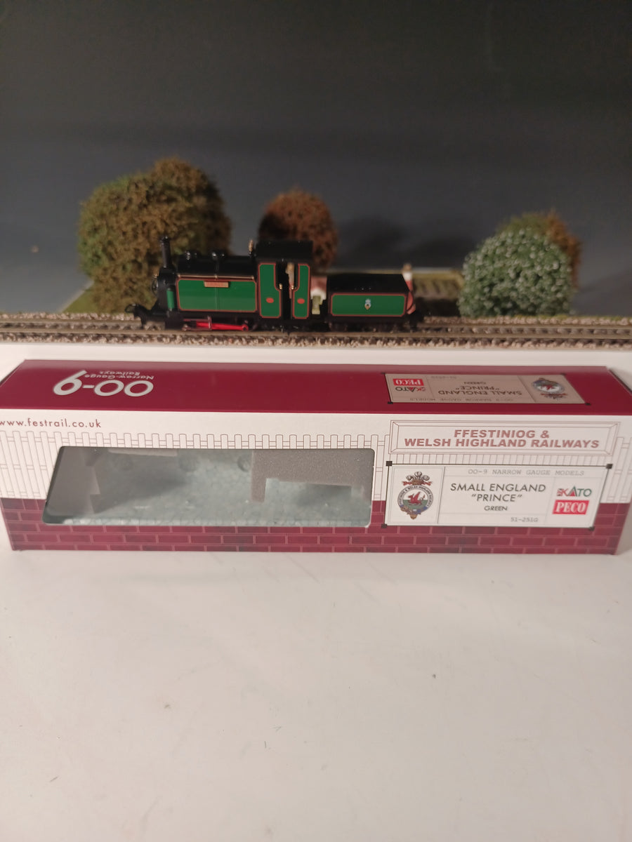 Peco 009 Locomotive 51-251G KATO/PECO OO-9 locomotive “Prince” (Green ...