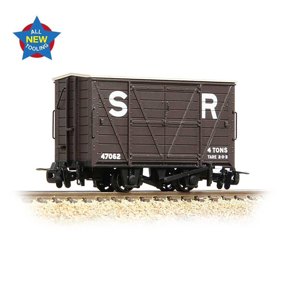Bachmann 009 Rolling Stock 393-126 RNAD Box Van SR Brown – Malcs Models