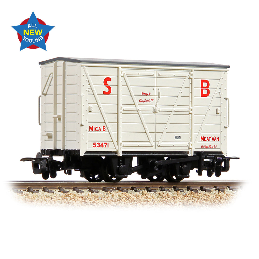 Bachmann 009 Rolling Stock 393-127 RNAD Van Statfold Barn Railway Whit ...