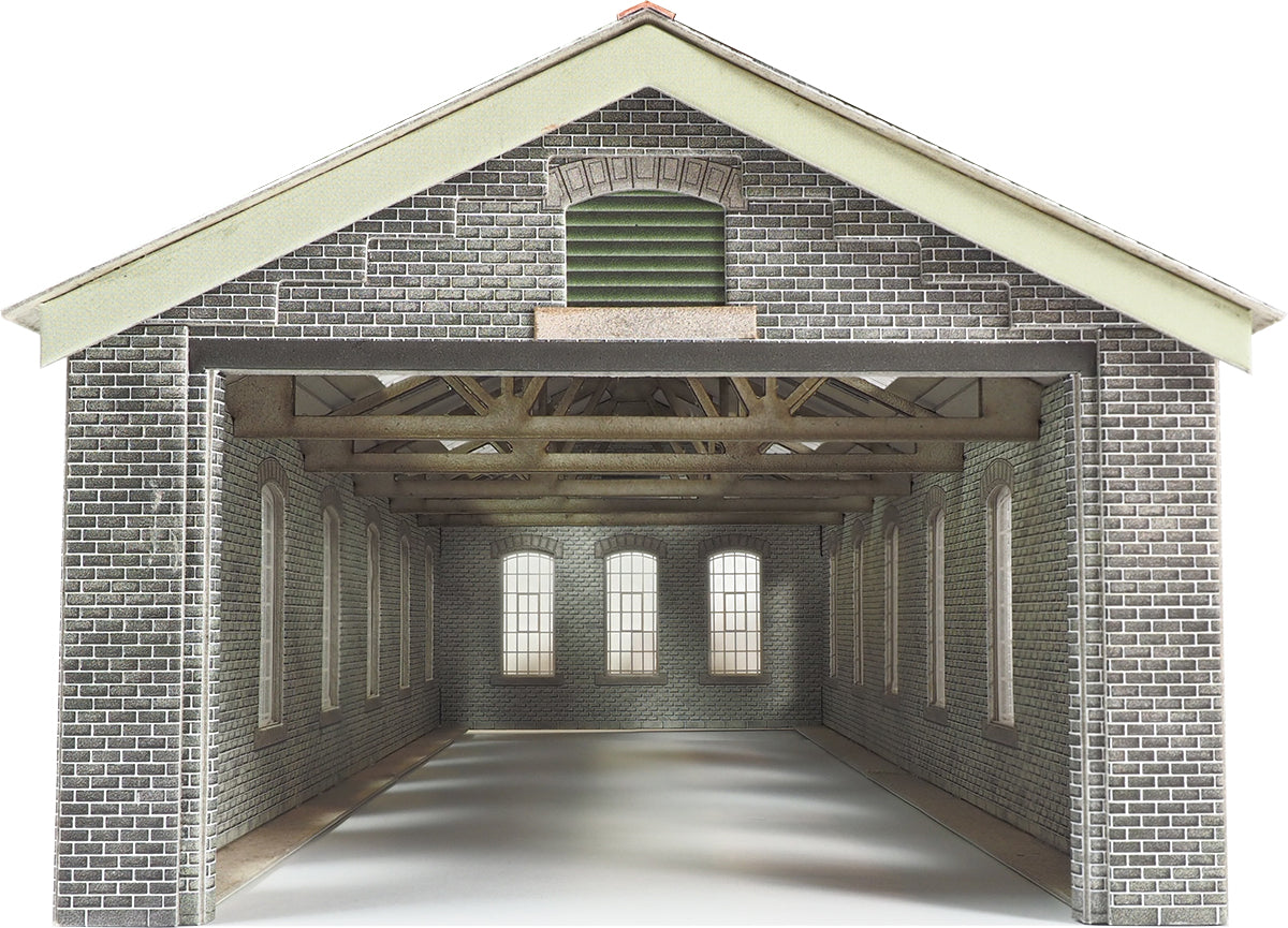 Metcalfe 00 Gauge PO337 Settle/Carlisle Double Track Engine Shed ...