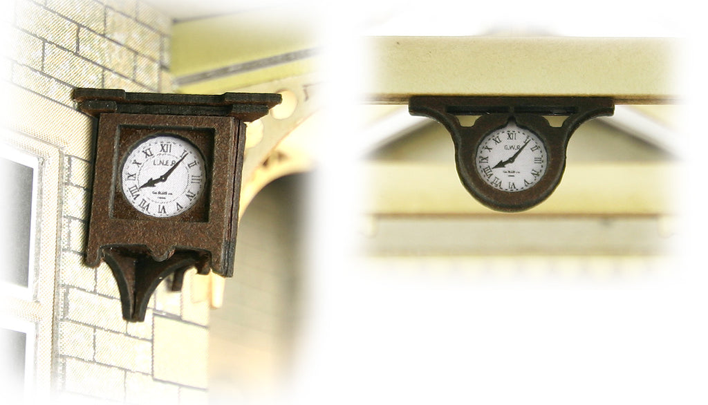 Metcalfe 00 Gauge PO515 Station Clocks – Malcs Models