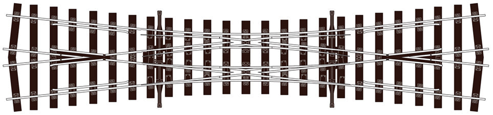 Peco Code 75 Bullhead SL-U1190 Double Slip – Malcs Models