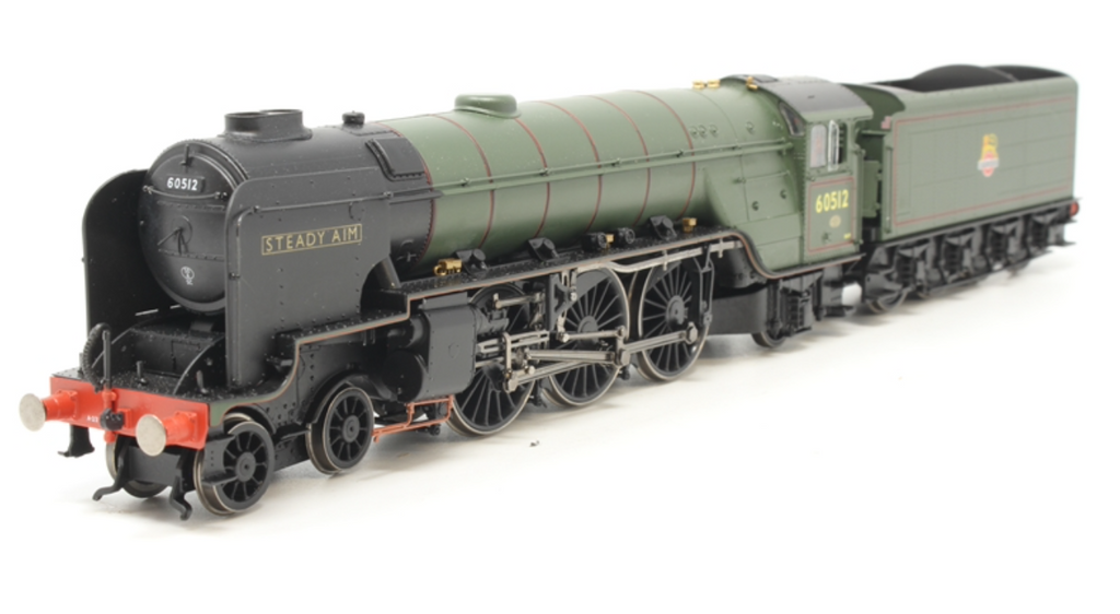 Hornby R3834 Thompson Class A2/3 4-6-2 60512 'Steady Aim' in BR Green ...