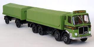 EFE AEC Mark V Flatbed Lorry & Drawbar TrailerVic Hallam Ltd of Langle ...