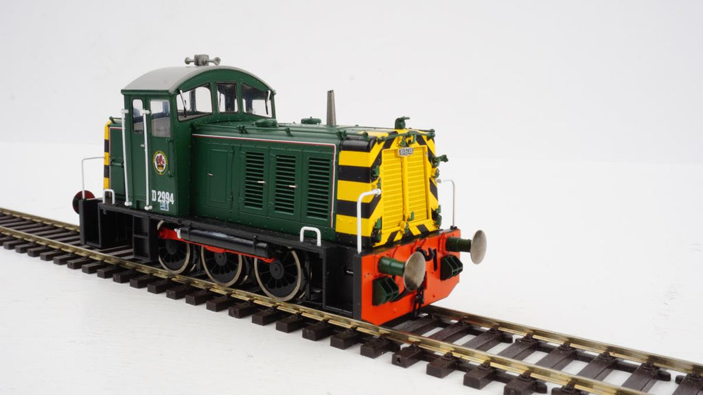 Heljan 00 Gauge Class 07 D2994 BR Green W/Wasp Stripes Weathered ...